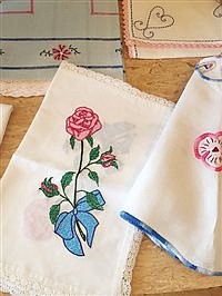 Traditional French Basque embroidery on display at Cookhouse Museum ...
