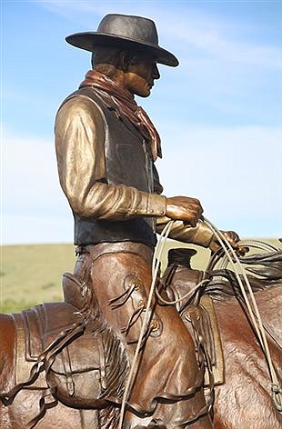 Larger than life Bronze Buckaroo sculpture to enhance I-80 | Great ...
