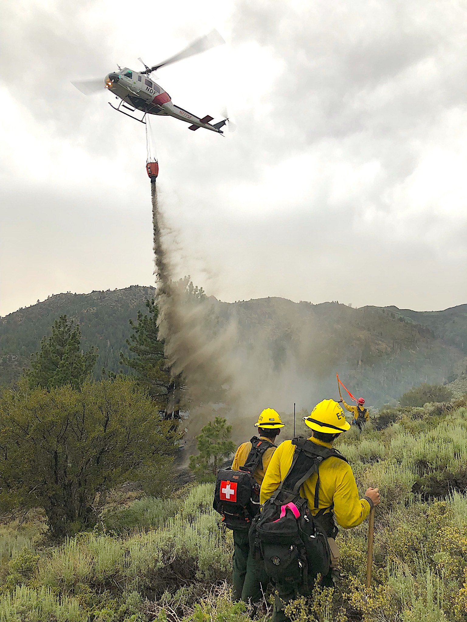 Firefighters staying ahead of lightning fires, so far | Serving Minden ...