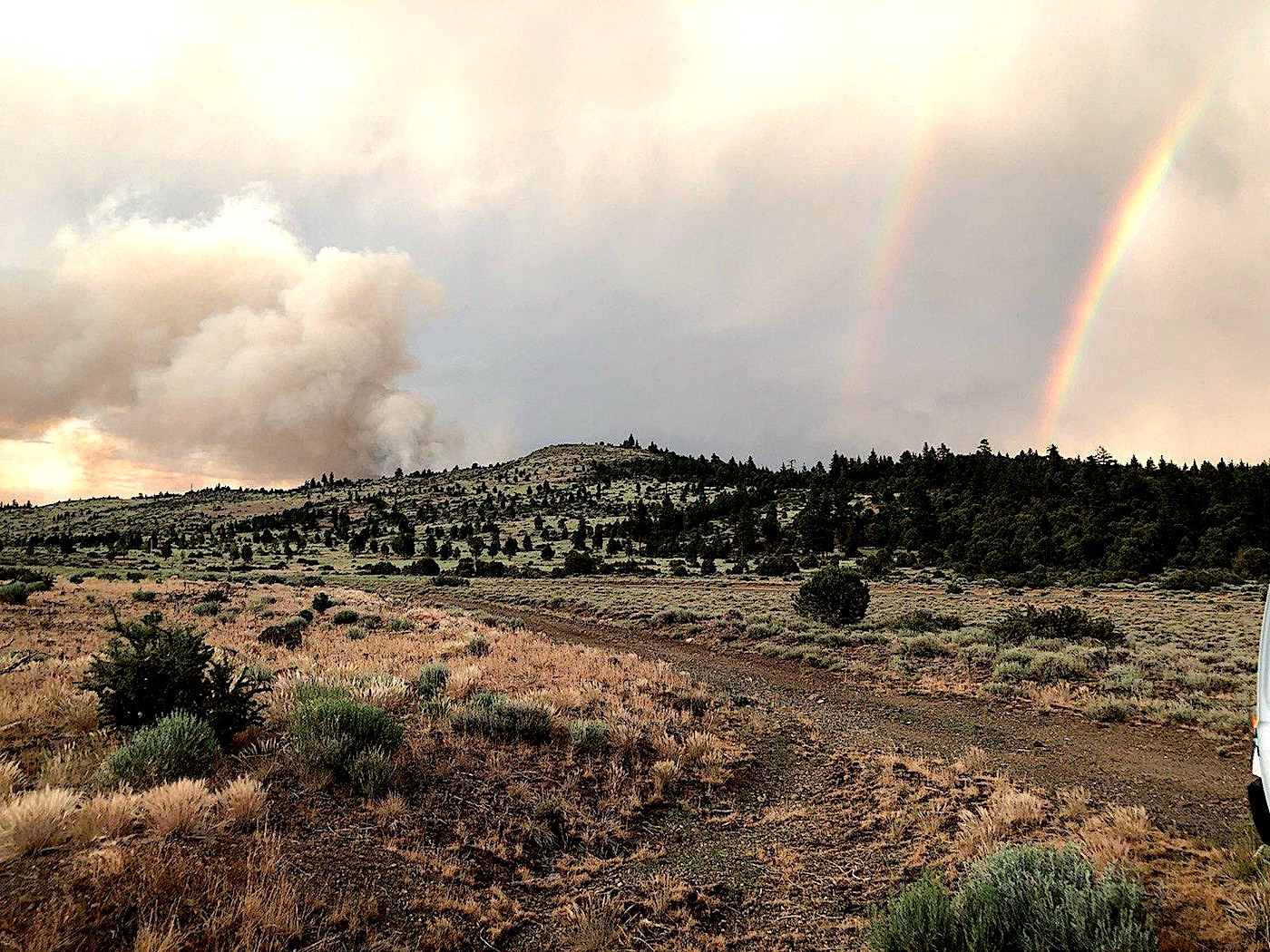Update: Fire burning southeast of Mud Lake grows to 70 acres | Carson ...
