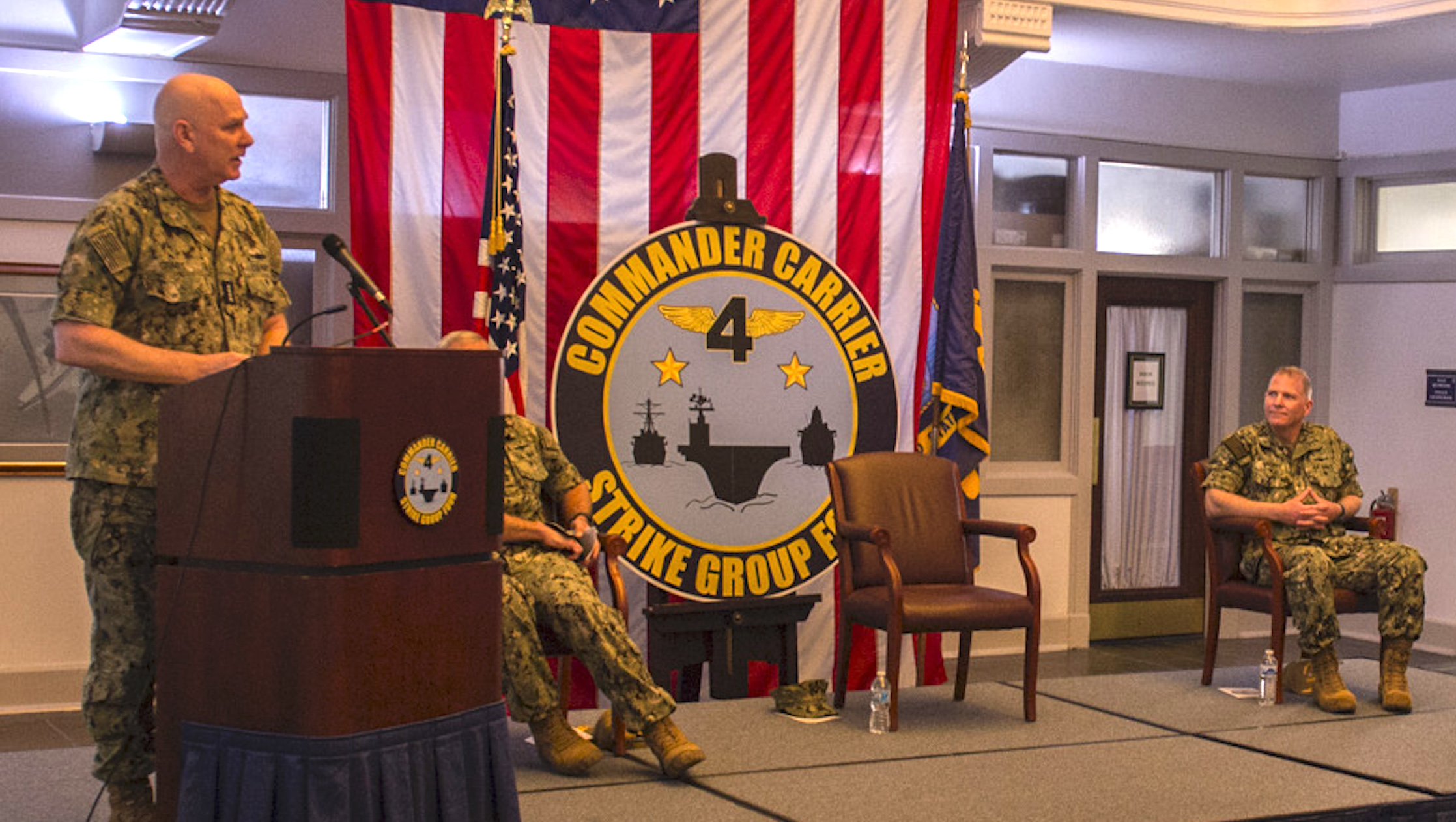 Brophy says goodbye to Naval Aviation Warfighting Development Center ...