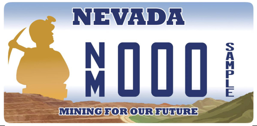 DMV signs off on license plate honoring mining | Carson City’s Trusted ...