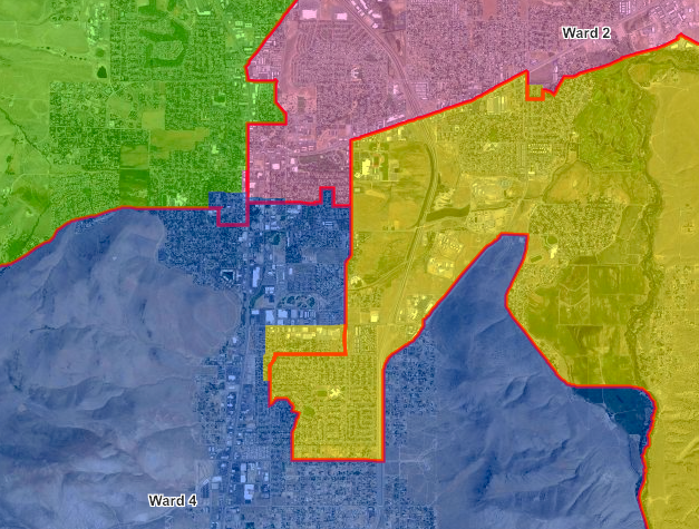 Carson City supervisors finalize election map | Carson City’s Trusted ...