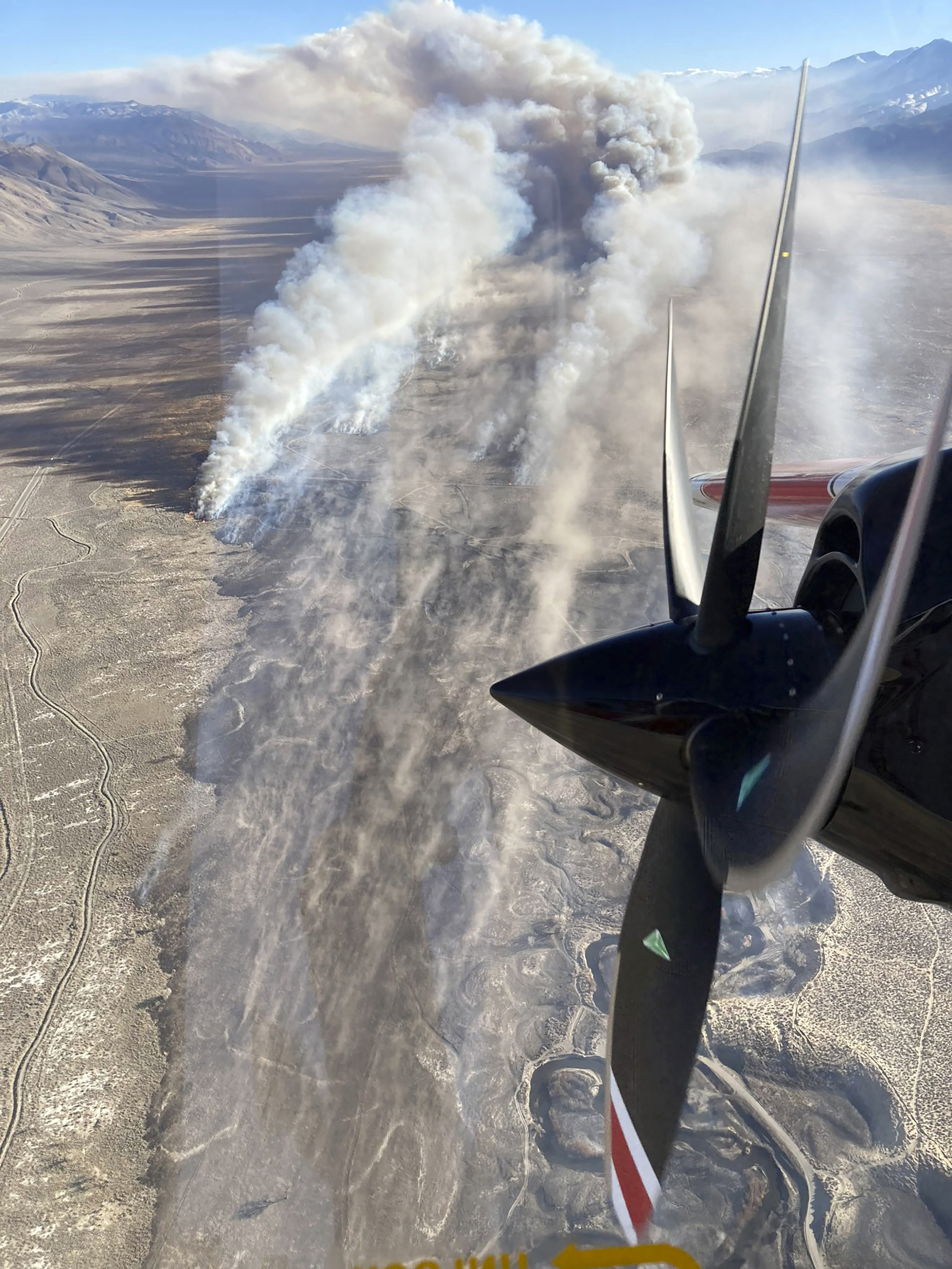 Winds fan wildfire near Bishop; Big Pine evacuations ordered | Carson ...