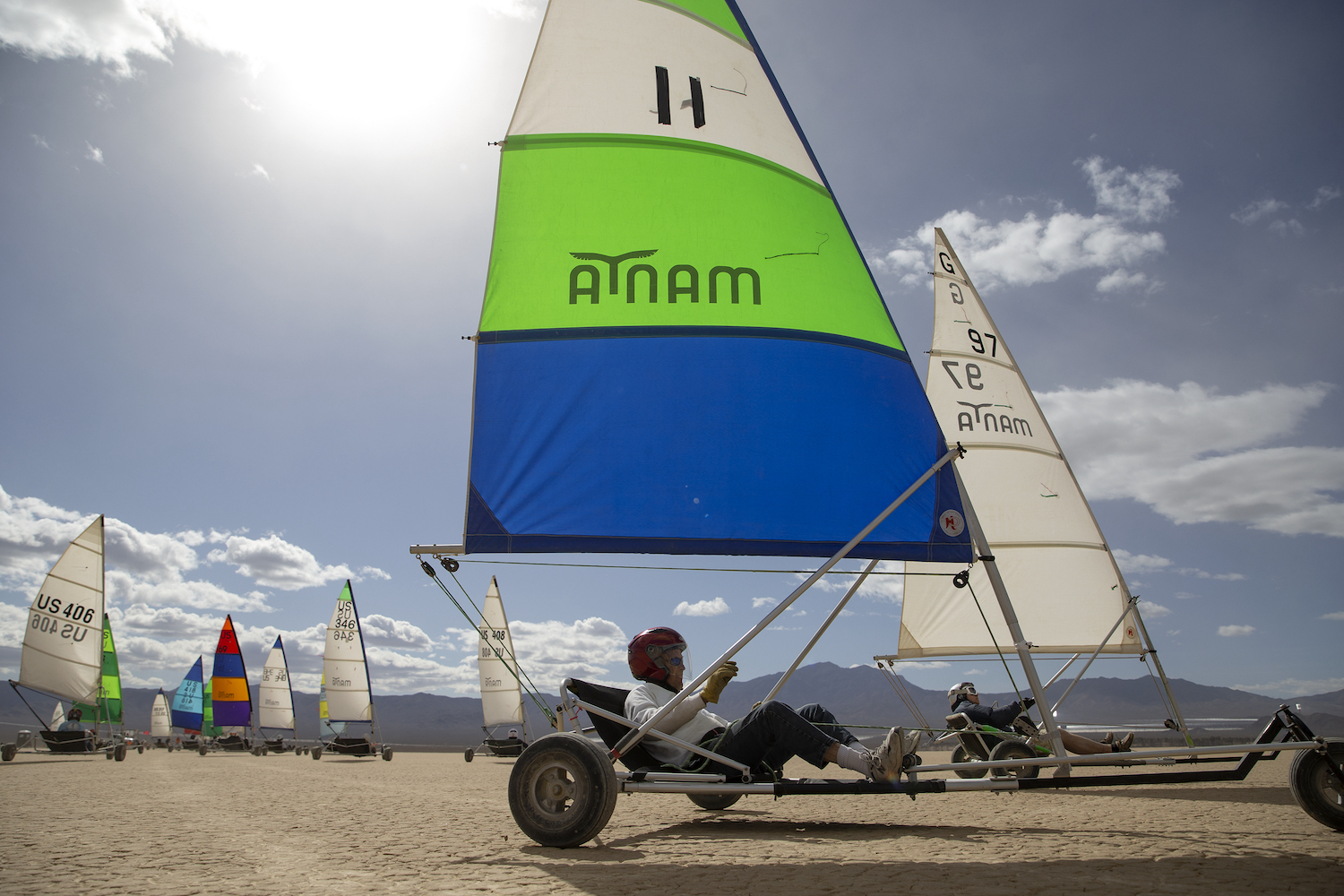 Reno woman 'finds her calm' dry-lake sailing at 70 mph | Carson City’s ...