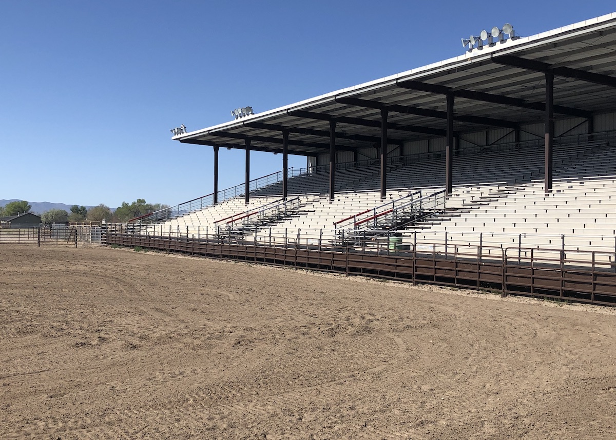Empty Rodeo Arena