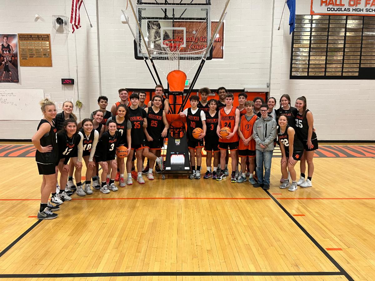 Basketball machine will help Tiger basketball teams | Serving Minden ...