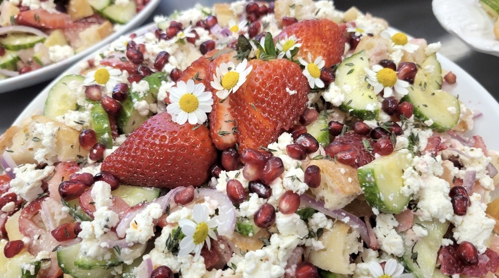 Cynthia Ferris-Bennett: Mother’s Day strawberry panzanella salad ...