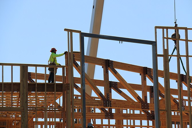 FISH tops off commercial building with signed beam | Carson City’s ...
