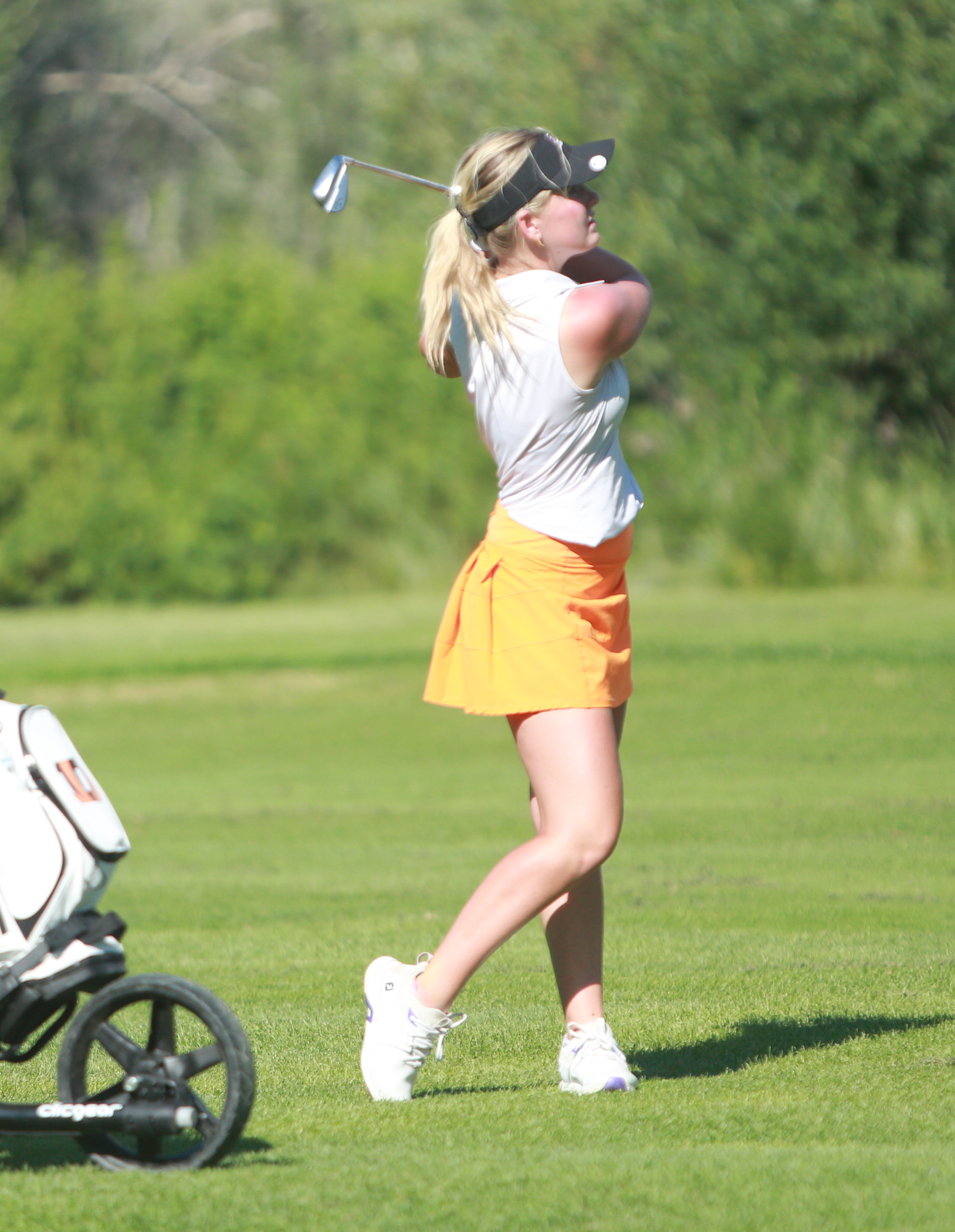 Tiger girls golf wins home meet in new league | Serving Minden ...