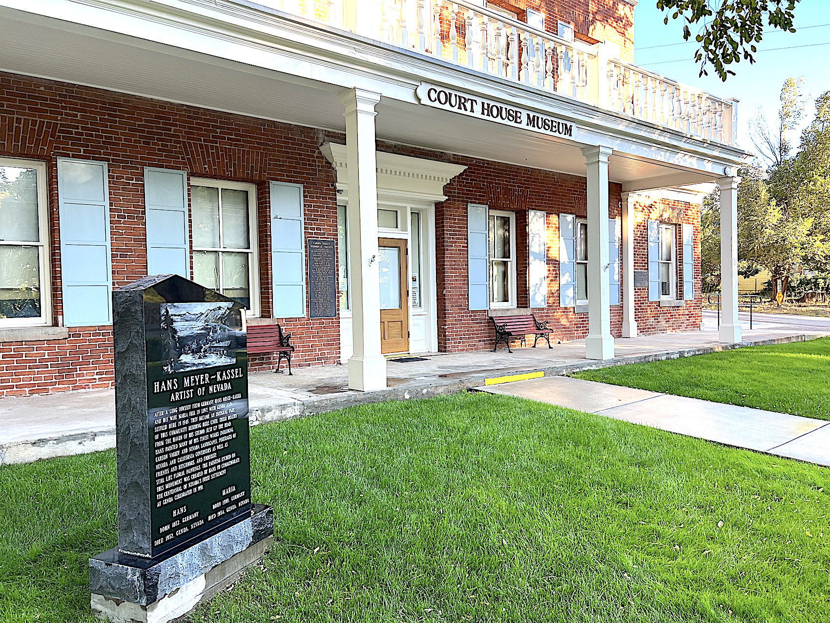 Meyer-Kassel exhibition, fundraiser Wednesday at Genoa Courthouse ...