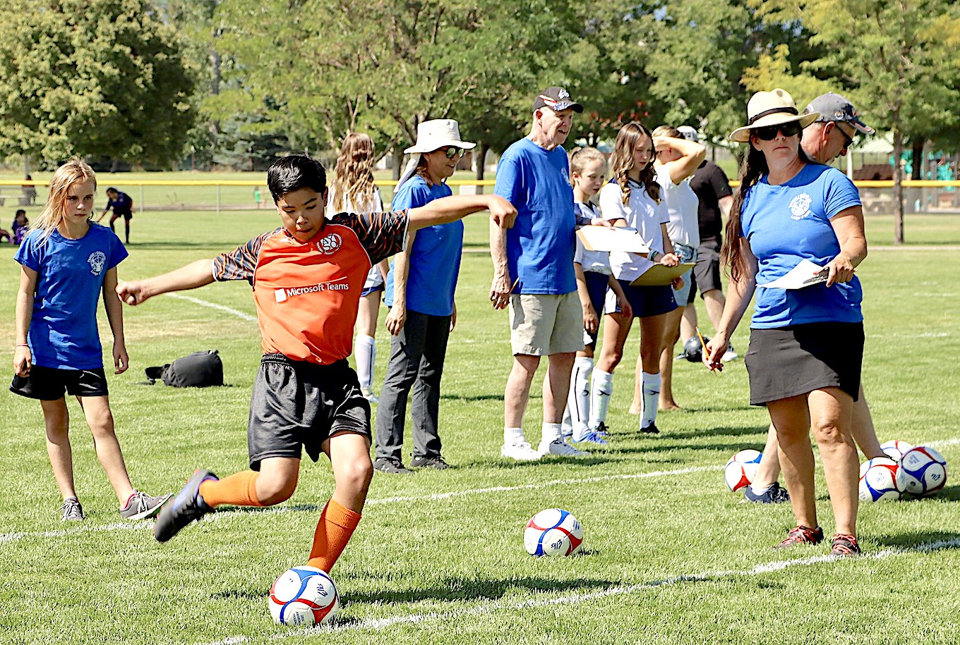 Elks Soccer Shoot showcases players’ skills | Serving Minden ...