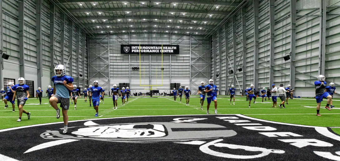 CHS football practices at Raiders’ facility | Carson City’s Trusted ...