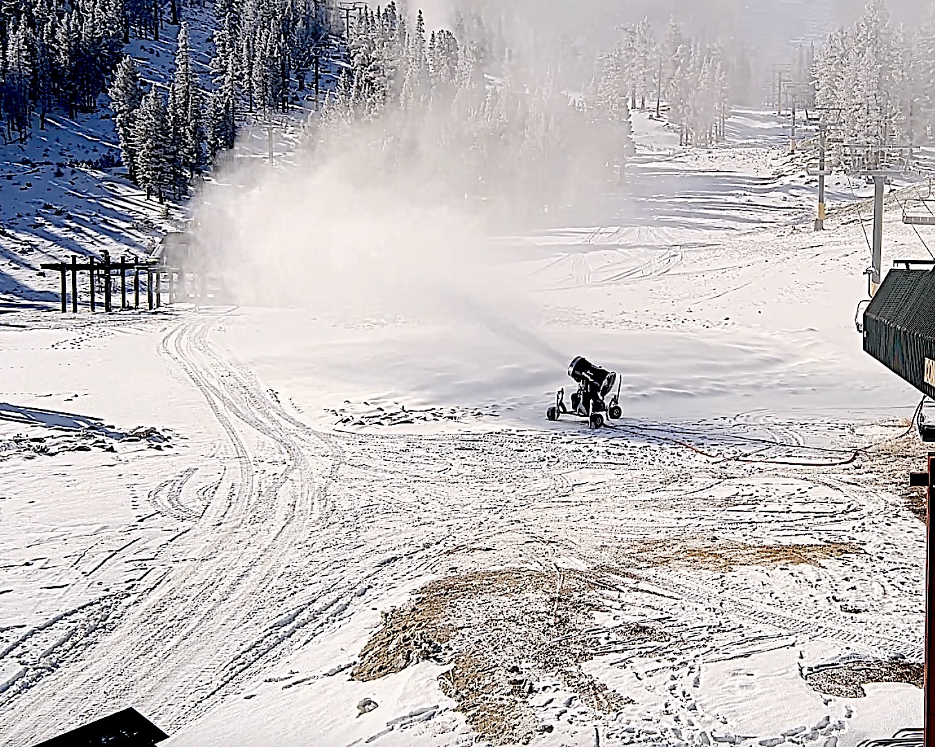 Heavenly making snow in opening days of season | Serving Minden ...