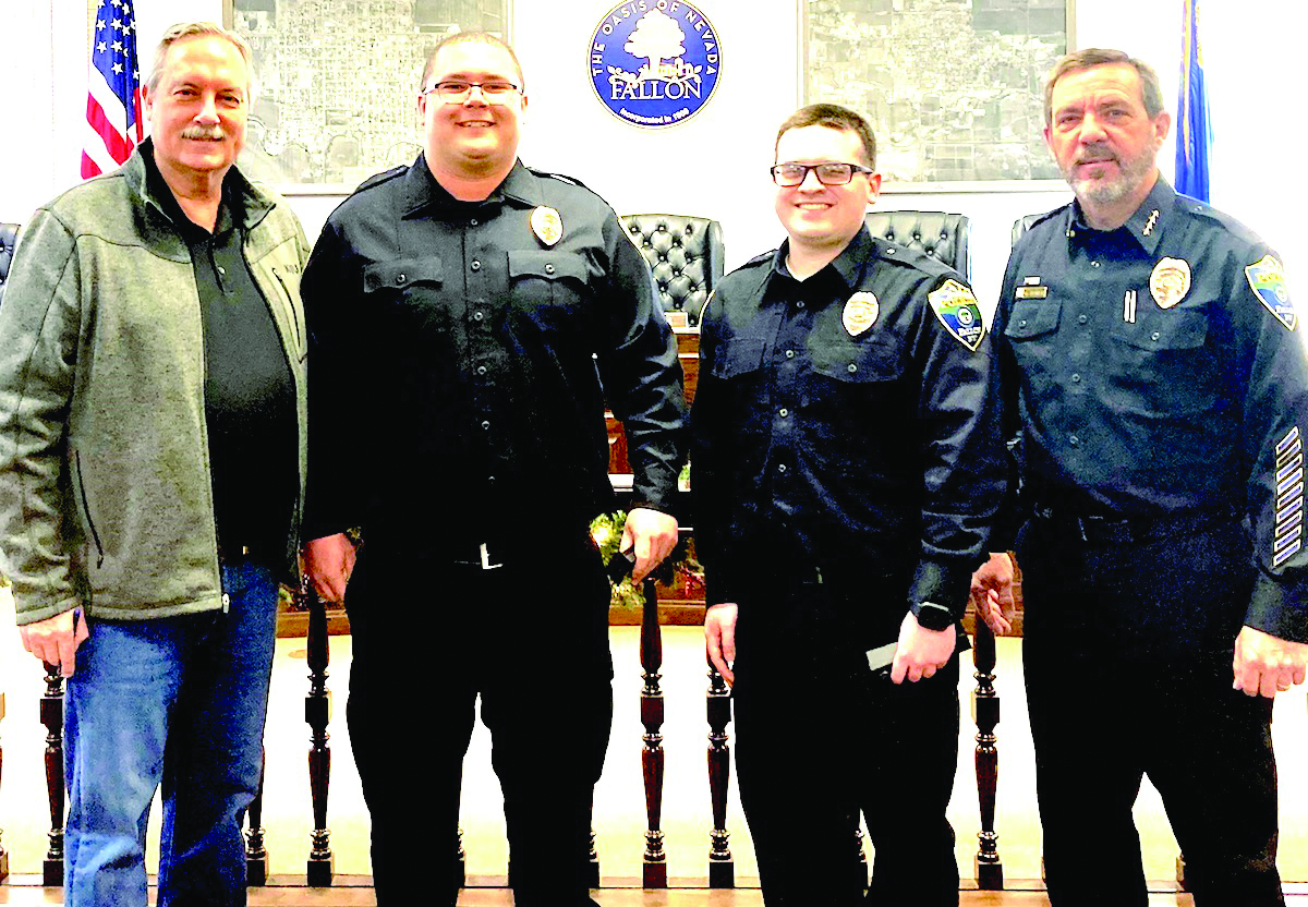 Newest Fallon Police officers sworn in | Carson City’s Trusted News ...