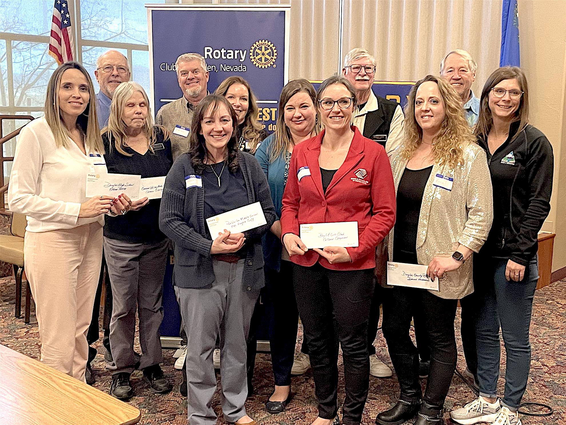 Minden Rotary donates funds to the community | Serving Minden ...