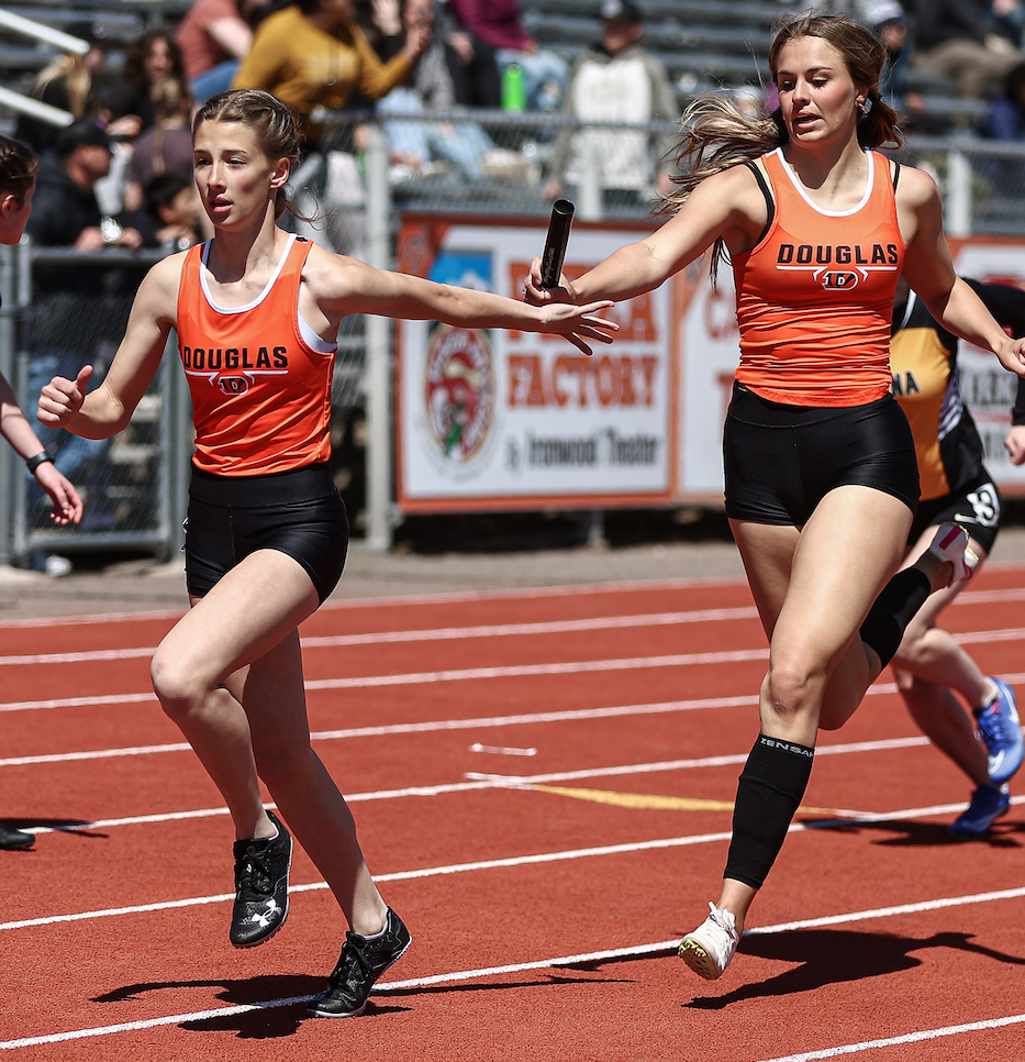 Tiger Girls Track And Field Win Big George Serving Minden