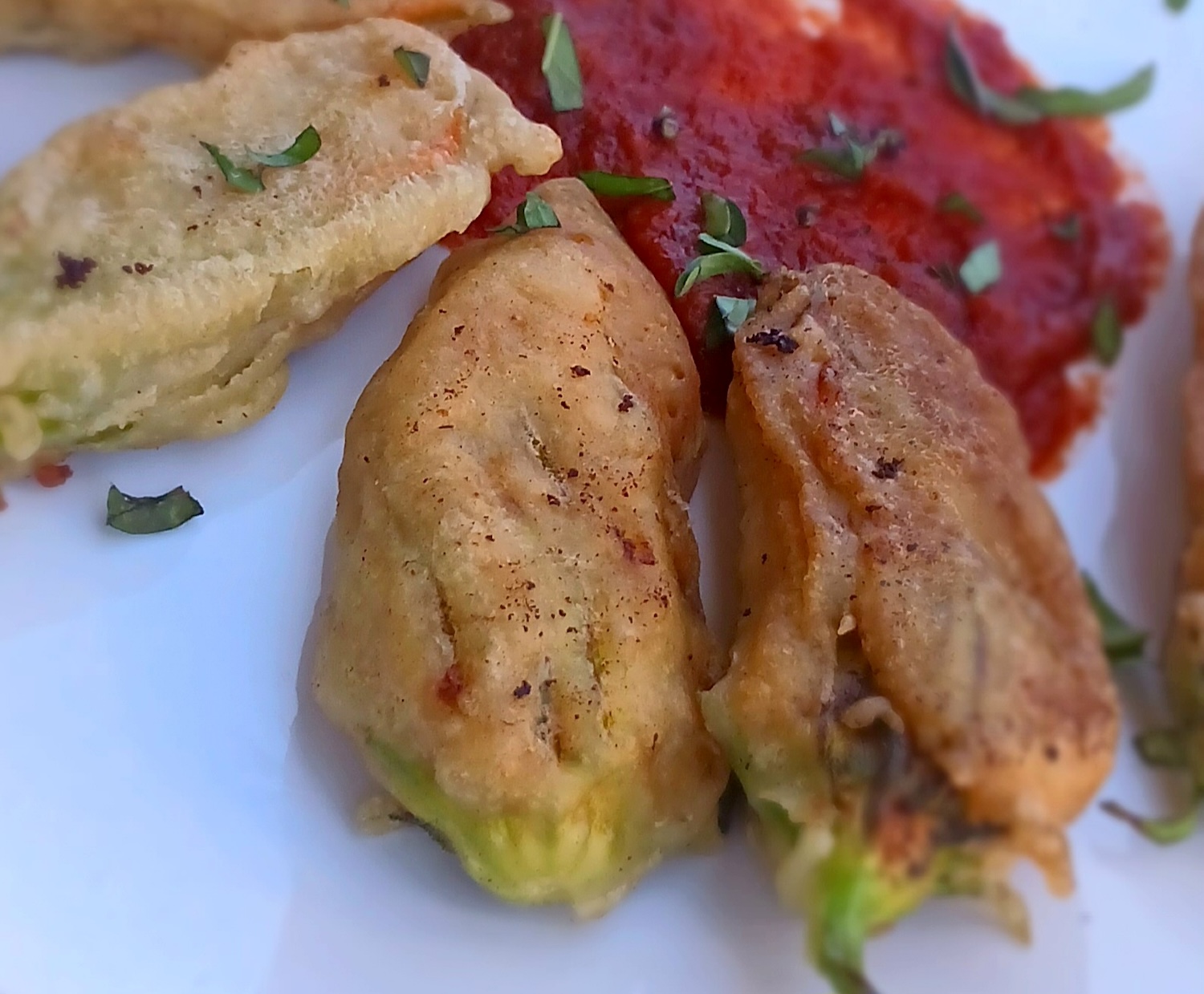 Tara Riddle: Sage and lemon ricotta stuffed squash blossoms (recipe ...