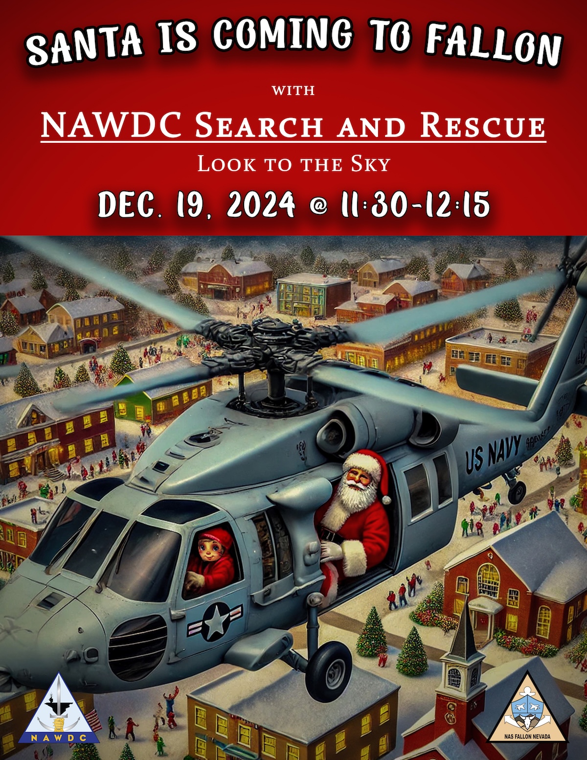 Navy to conduct ‘Santa’s flyover’ of Fallon | Carson City’s Trusted ...