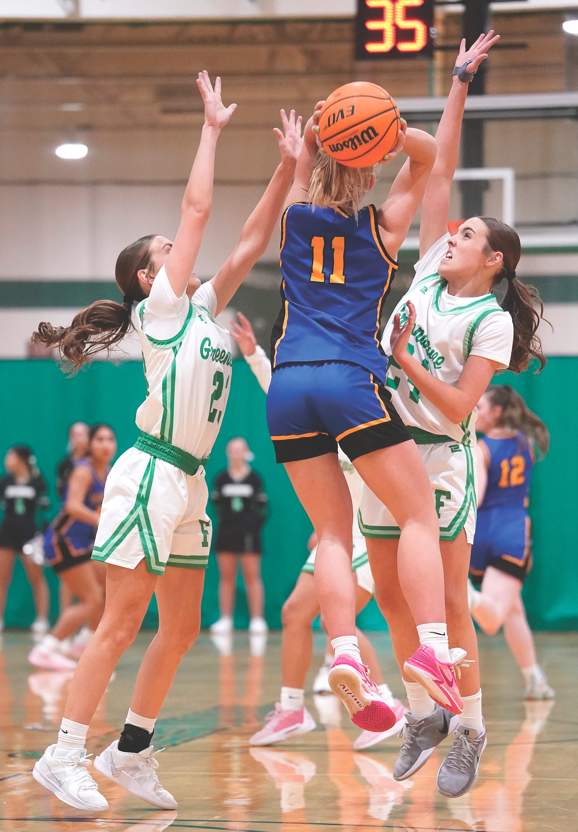 Girls basketball: Lowry holds on for 54-49 win in Fallon | Carson City ...