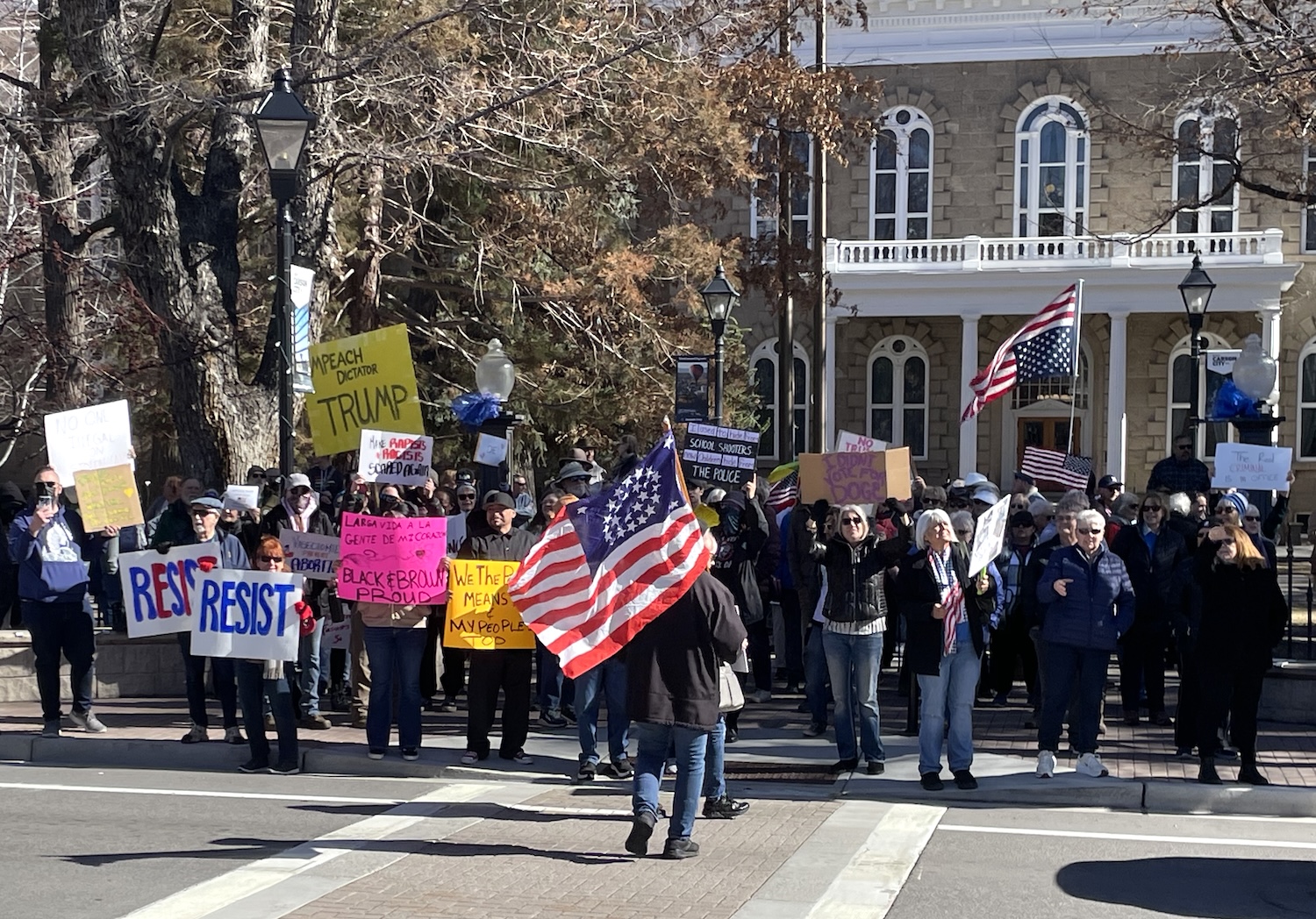 3 face charges in Trump protest incident at Capitol | Carson City’s ...