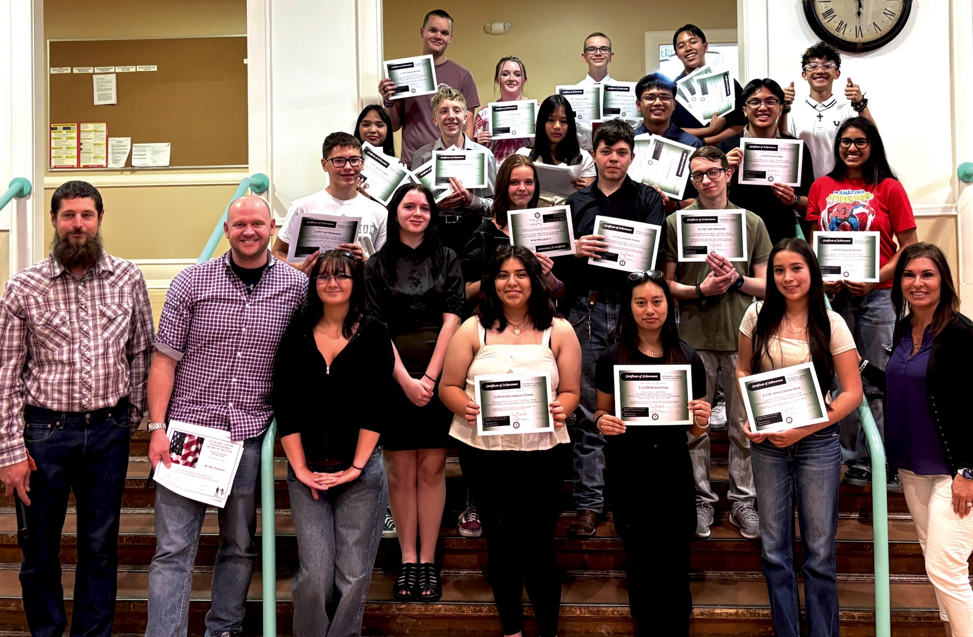 Trustees recognize student achievements to wrap up year | Carson City’s ...
