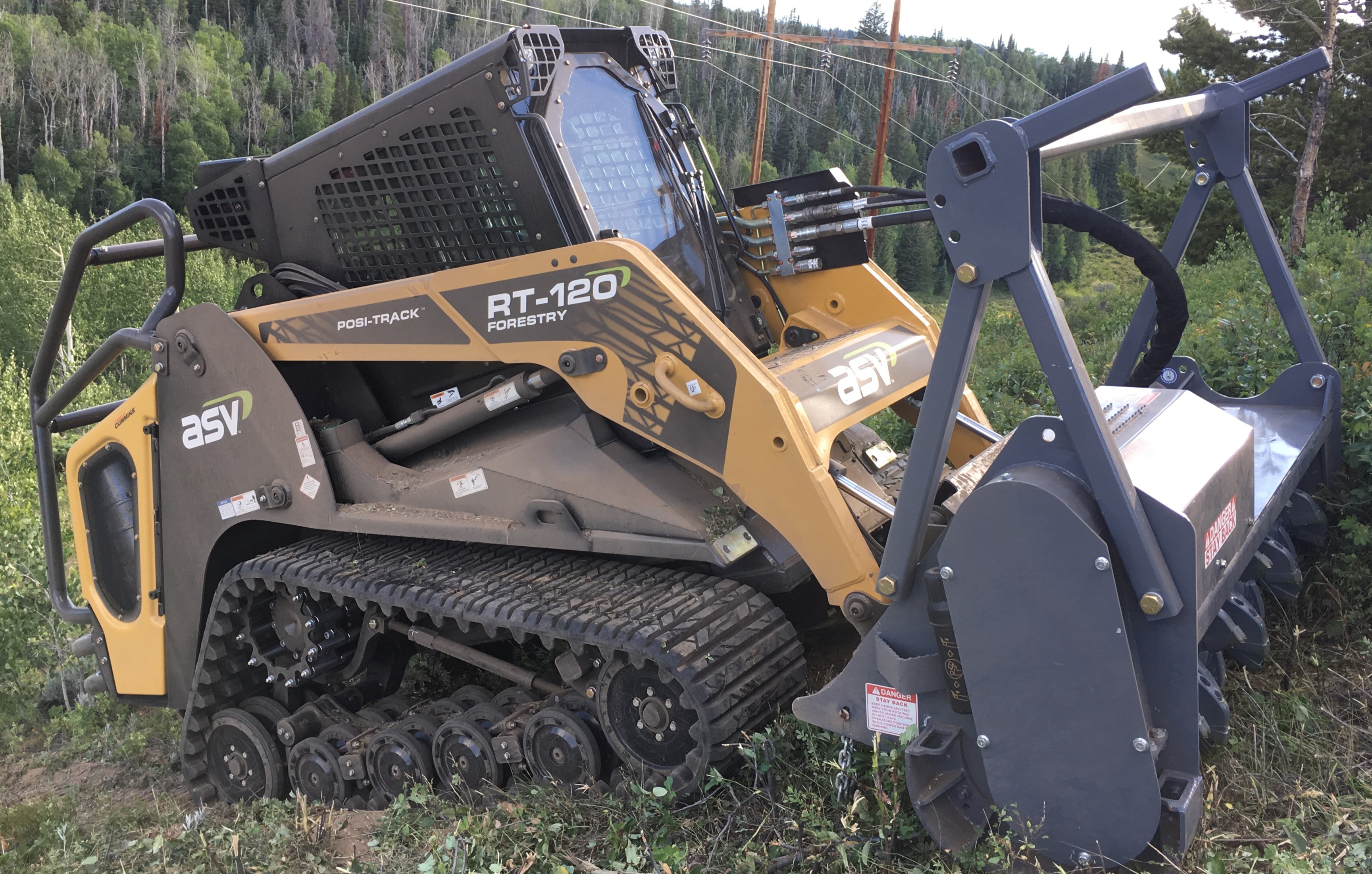 Tahoe forest work shifts to mastication | Serving Minden-Gardnerville ...