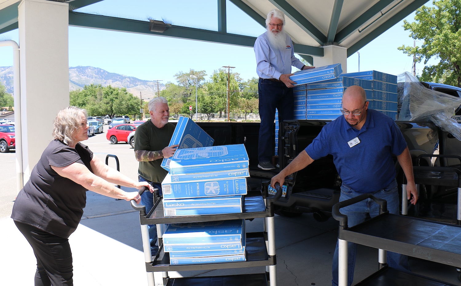Roper’s Heating tops 600 fans donated for Carson seniors | Carson City ...