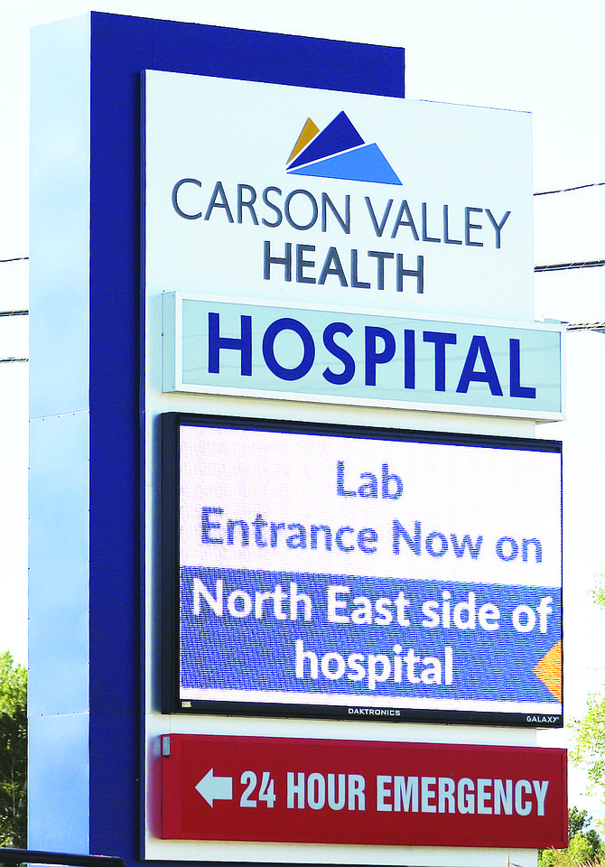 Barton takes sole charge of Carson Valley Health | Serving Minden ...