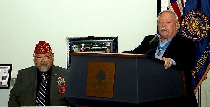 Serving with others motivates Medal of Honor recipient | Carson City’s ...
