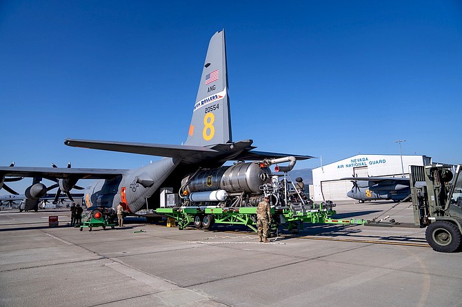 Nevada Guard aircraft joins wildfire fight | Carson City’s Trusted News ...
