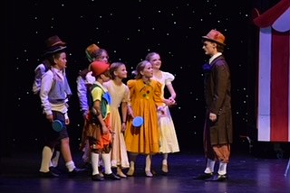 Youth Theatre performing My Son Pinocchio, Jr. at community center ...