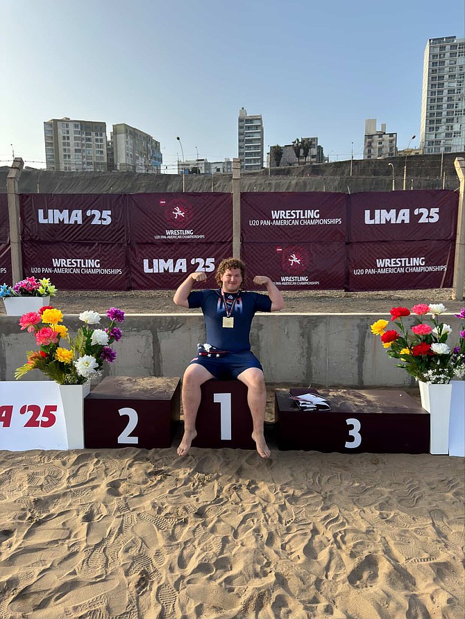 Porter takes gold in U20 Pan-Am beach wrestling | Carson City’s Trusted ...
