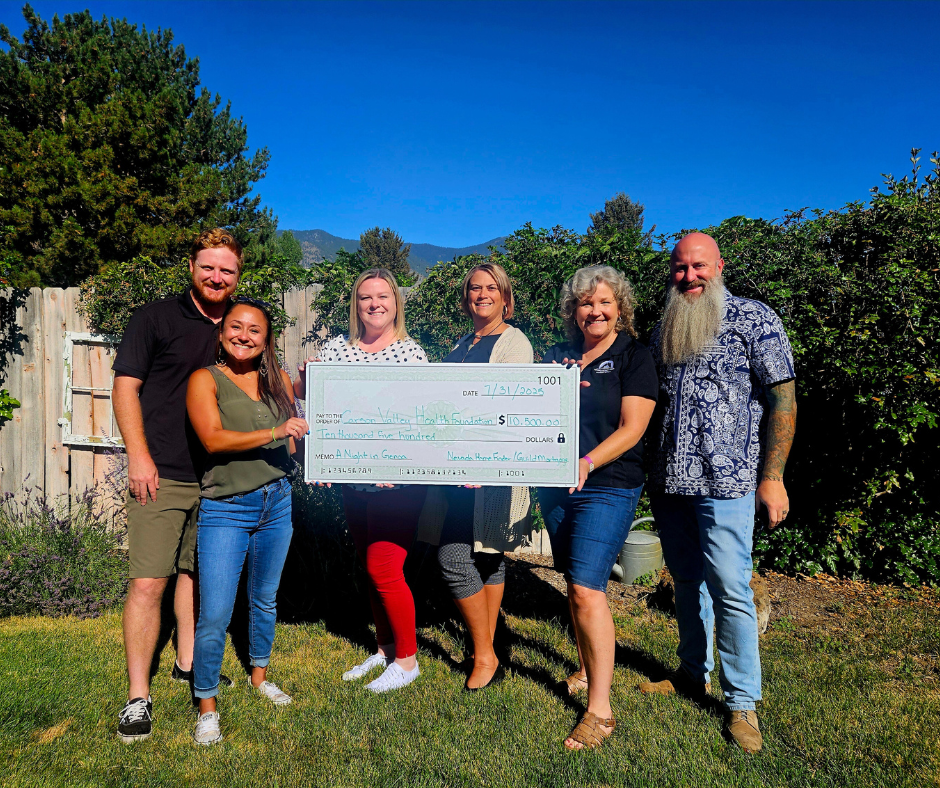 Benefit raises $10,500 for Carson Valley Health Foundation | Serving ...