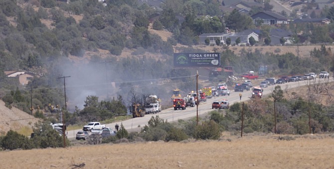 Wildfire near Ray May Way controlled | Serving Minden-Gardnerville and ...