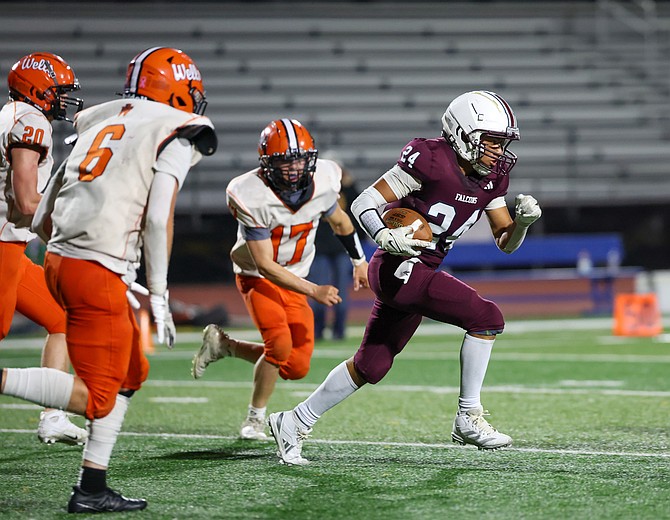 Falcon football flusters Wells in season opener | Carson City’s Trusted ...