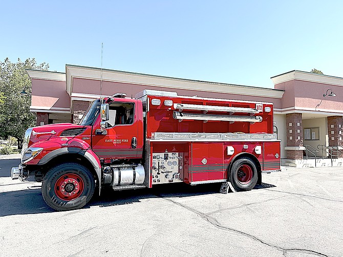 New 2,000-gallon tender joins East Fork | Serving Minden-Gardnerville ...