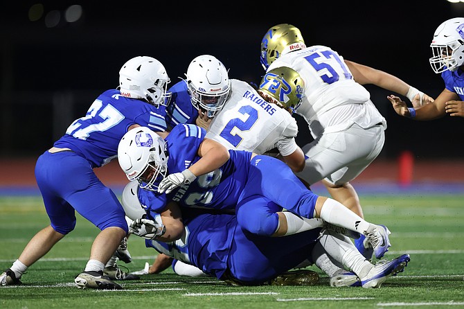 Raiders outmatch Senator football in second half | Carson City’s ...