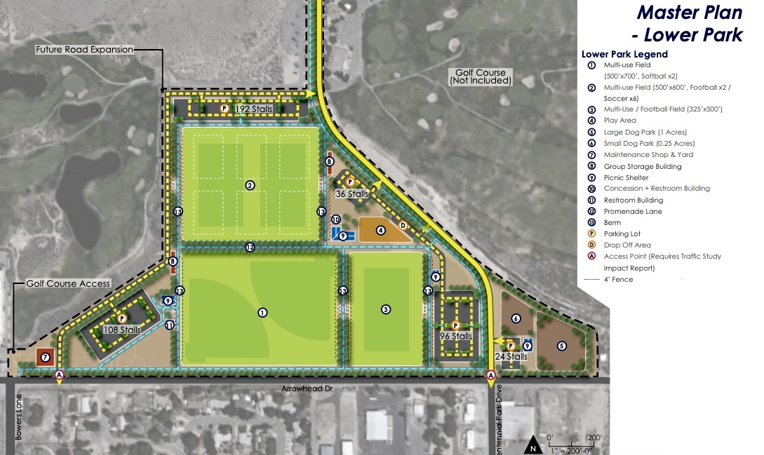 Parks board gives thumbs up to Centennial Park master plan | Carson ...