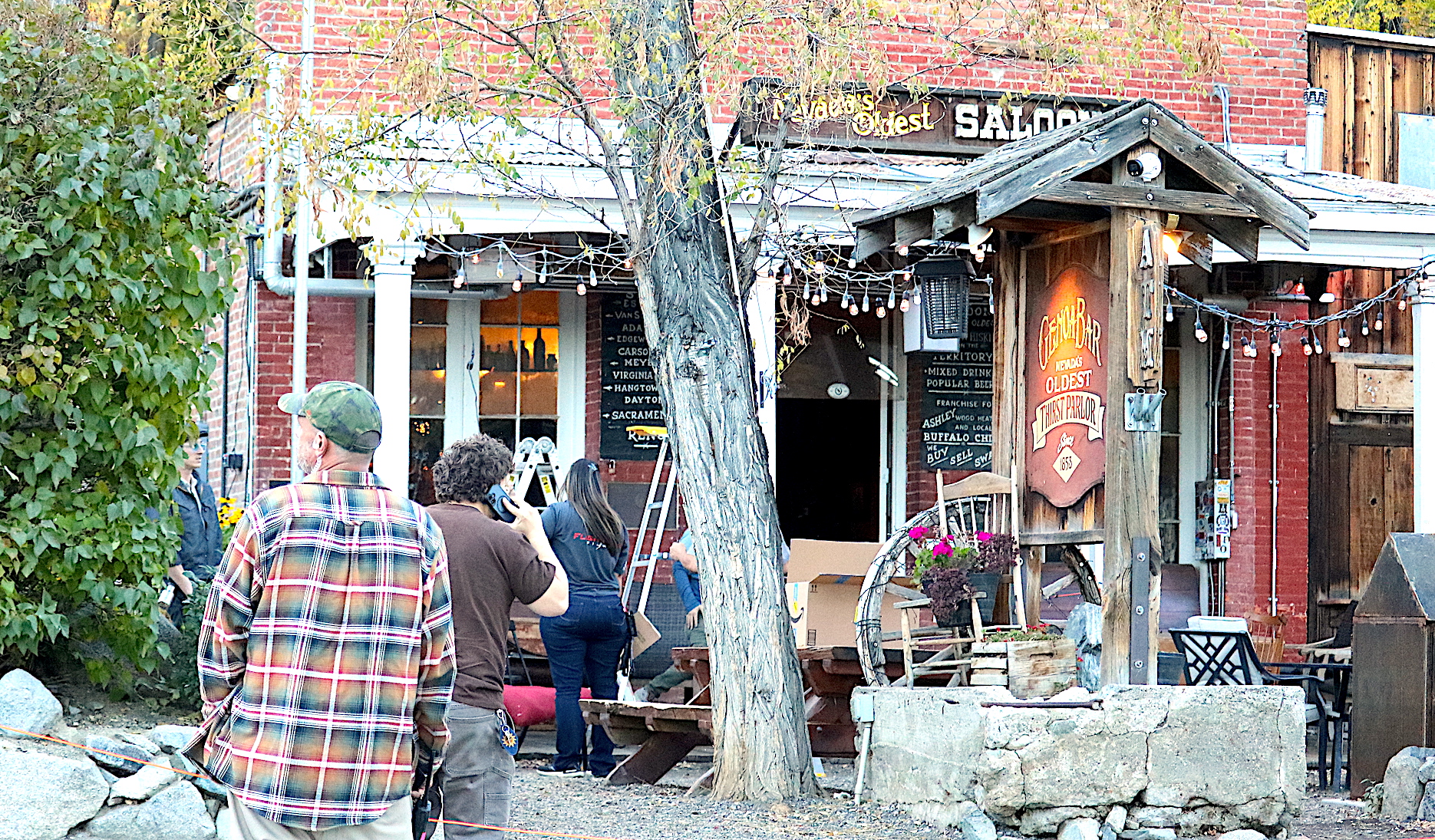 Nevada’s Oldest Thirst Parlor serves as movie set | Serving Minden ...