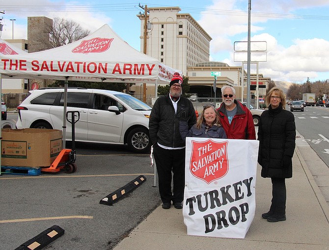 Salvation Army turkey drop reveals a passion for helping others ...