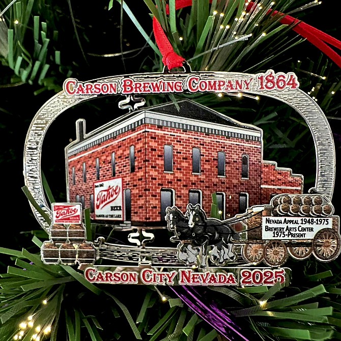 Christmas ornament reminiscent of Carson Brewing past | Carson City’s ...