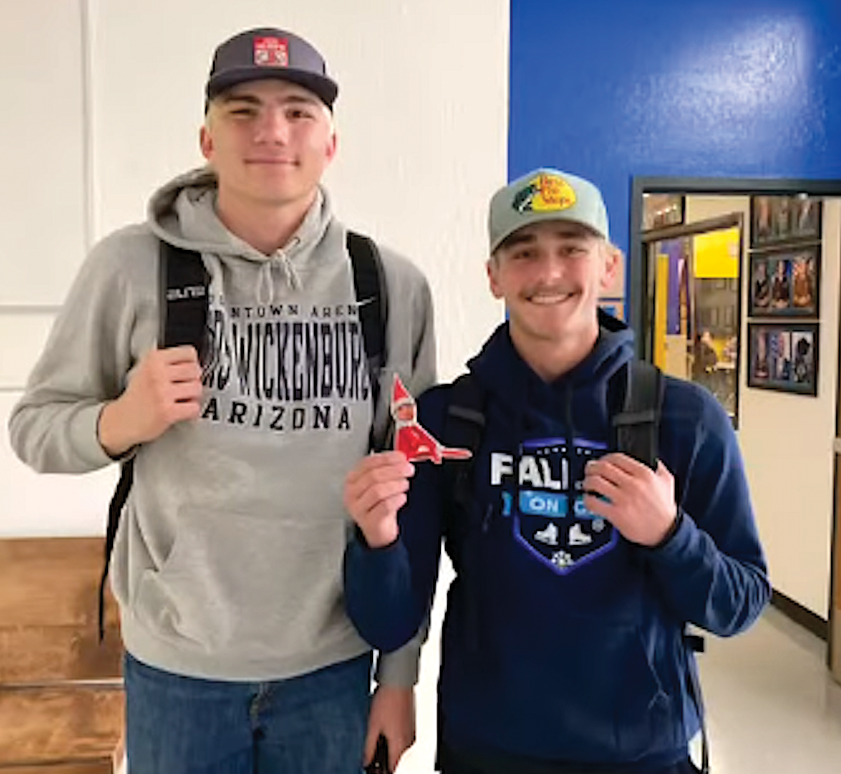 Churchill County School District News: Sean on the Shelf brings spirit ...