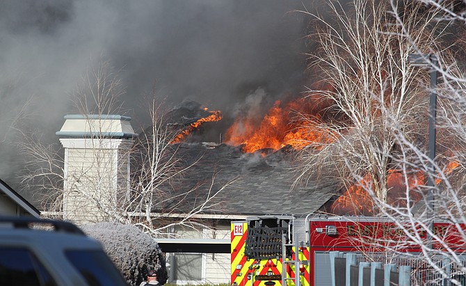 Around two-dozen residents forced from home by Ranchos fire | Carson ...