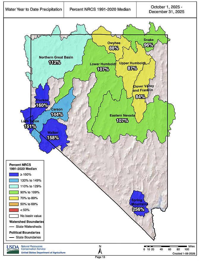 Weather’s mixed bag: A white Christmas helps the Sierra, improves water ...