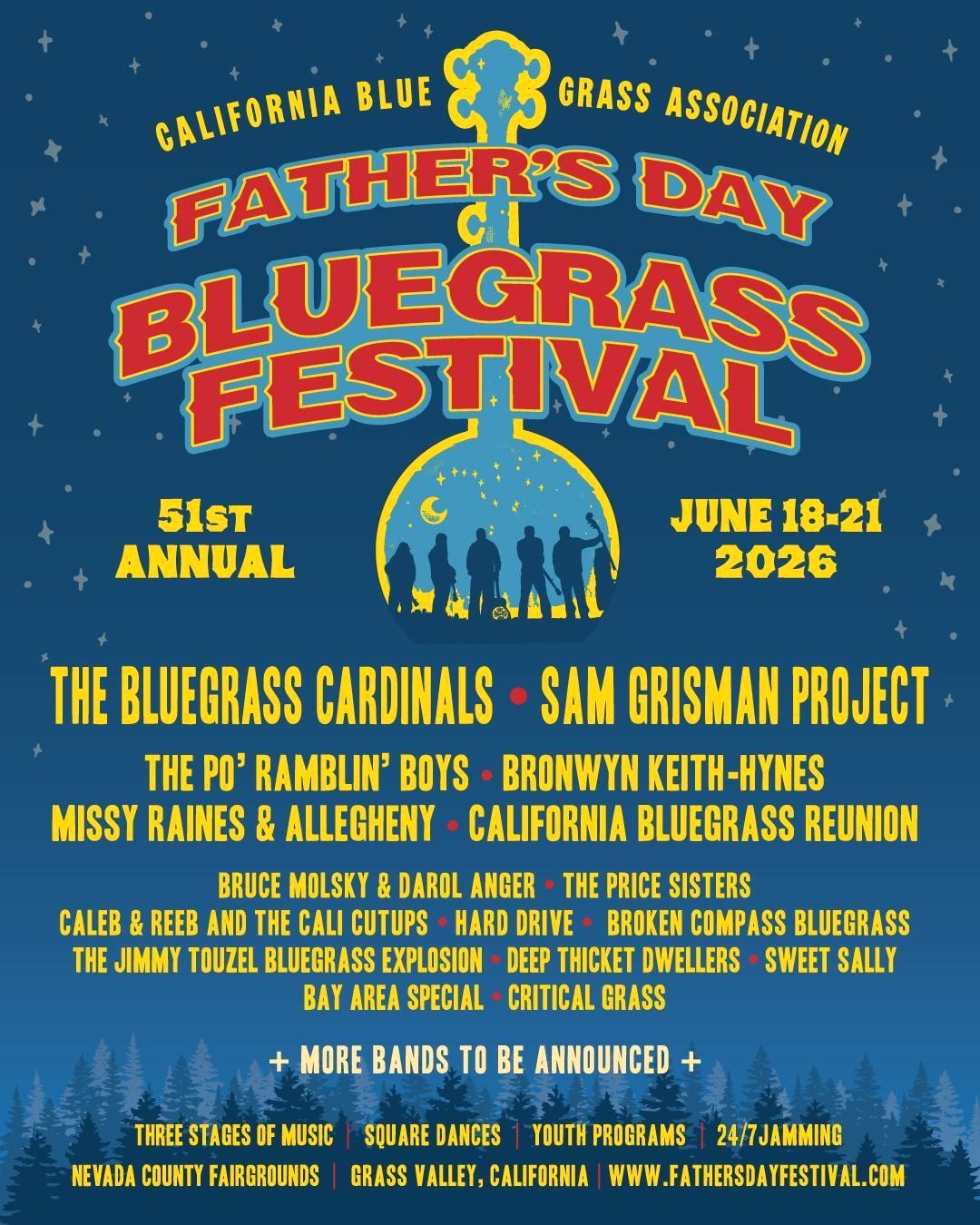Father’s Day Bluegrass Festival in Grass Valley lineup set | Carson ...