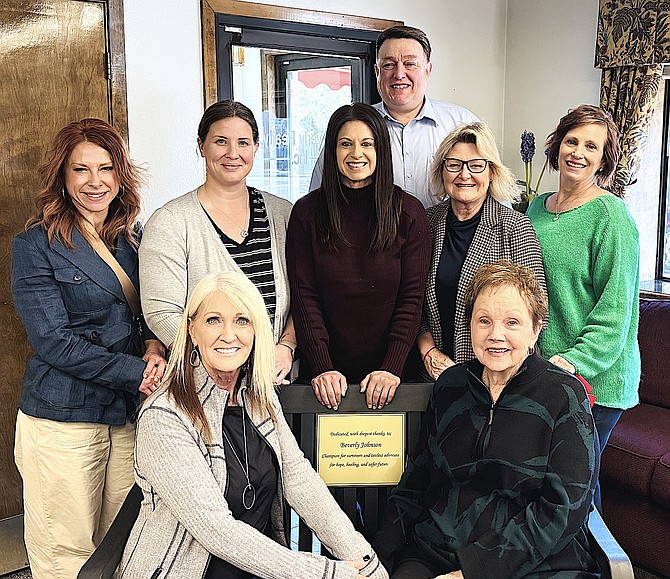 Family Support Council dedicates bench to 40-year service member ...