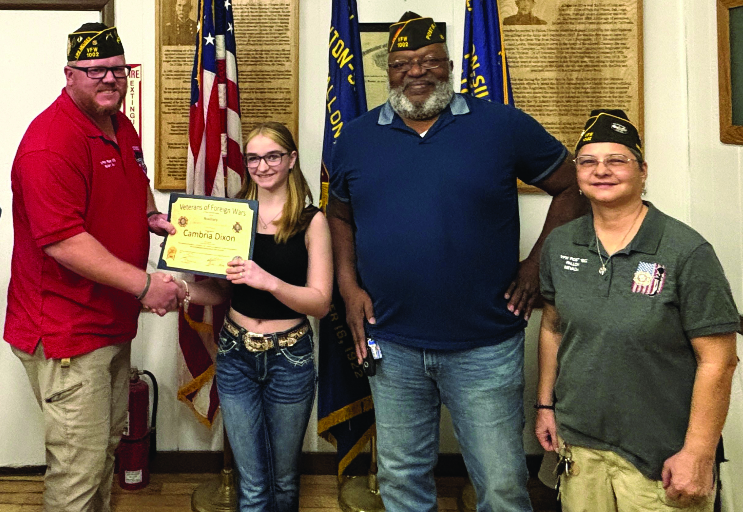 VFW essay winners | Carson City’s Trusted News Source Since 1865