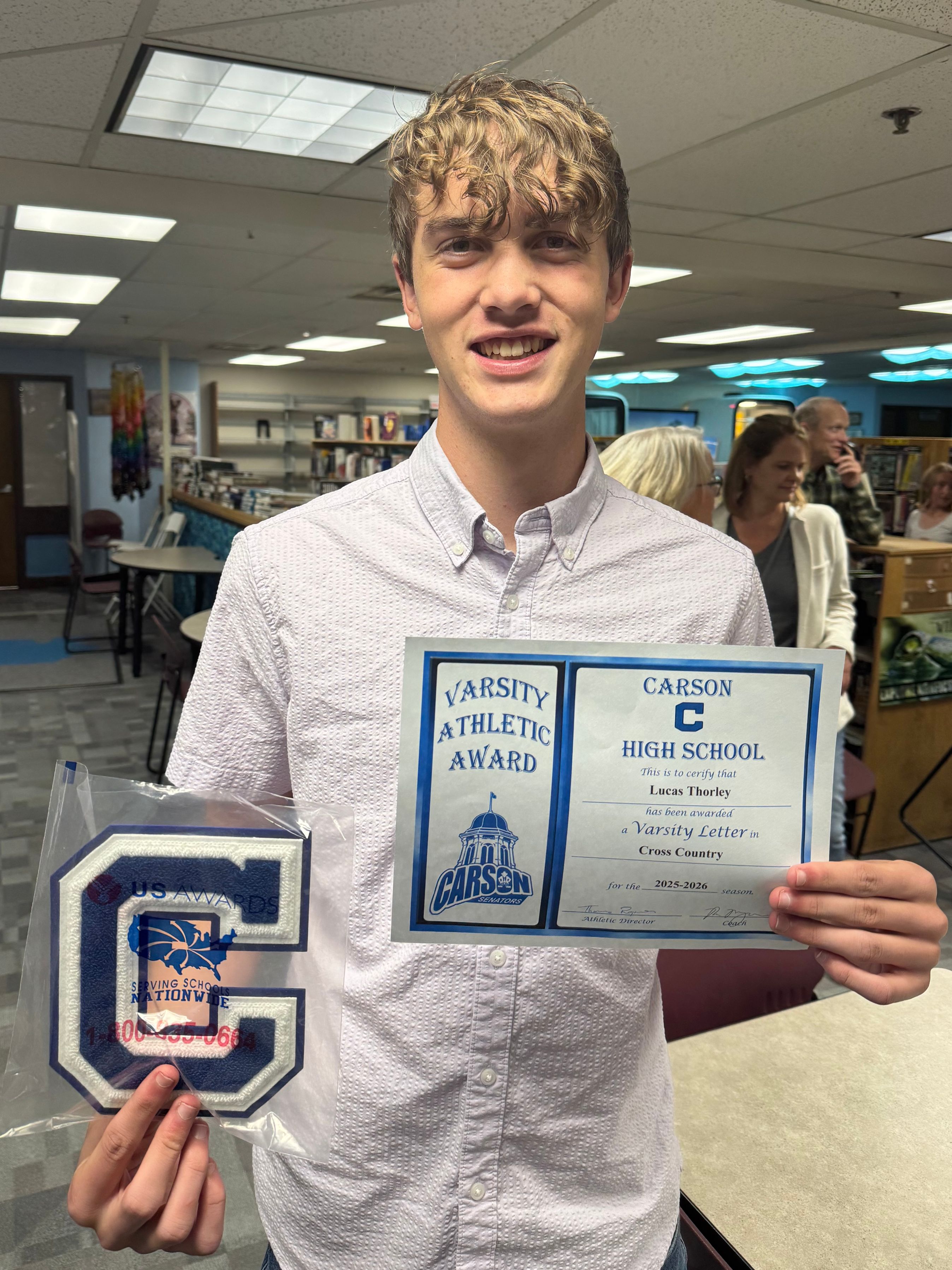 Rotary Club Senior Spotlight: Carson High’s Lucas Thorley | Carson City ...