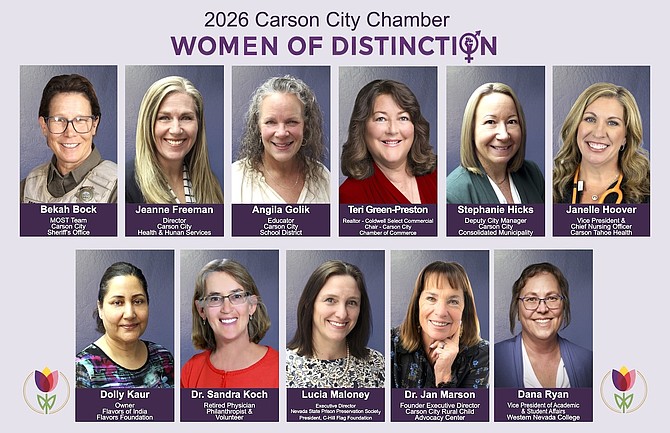 Carson City Chamber announces 2026 Women of Distinction | Carson City’s ...